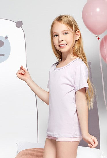 Girl's Modal Round-Neck T-Shirt – SCHIESSER HK
